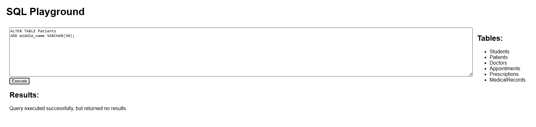 ALTER - SQL Tutorial