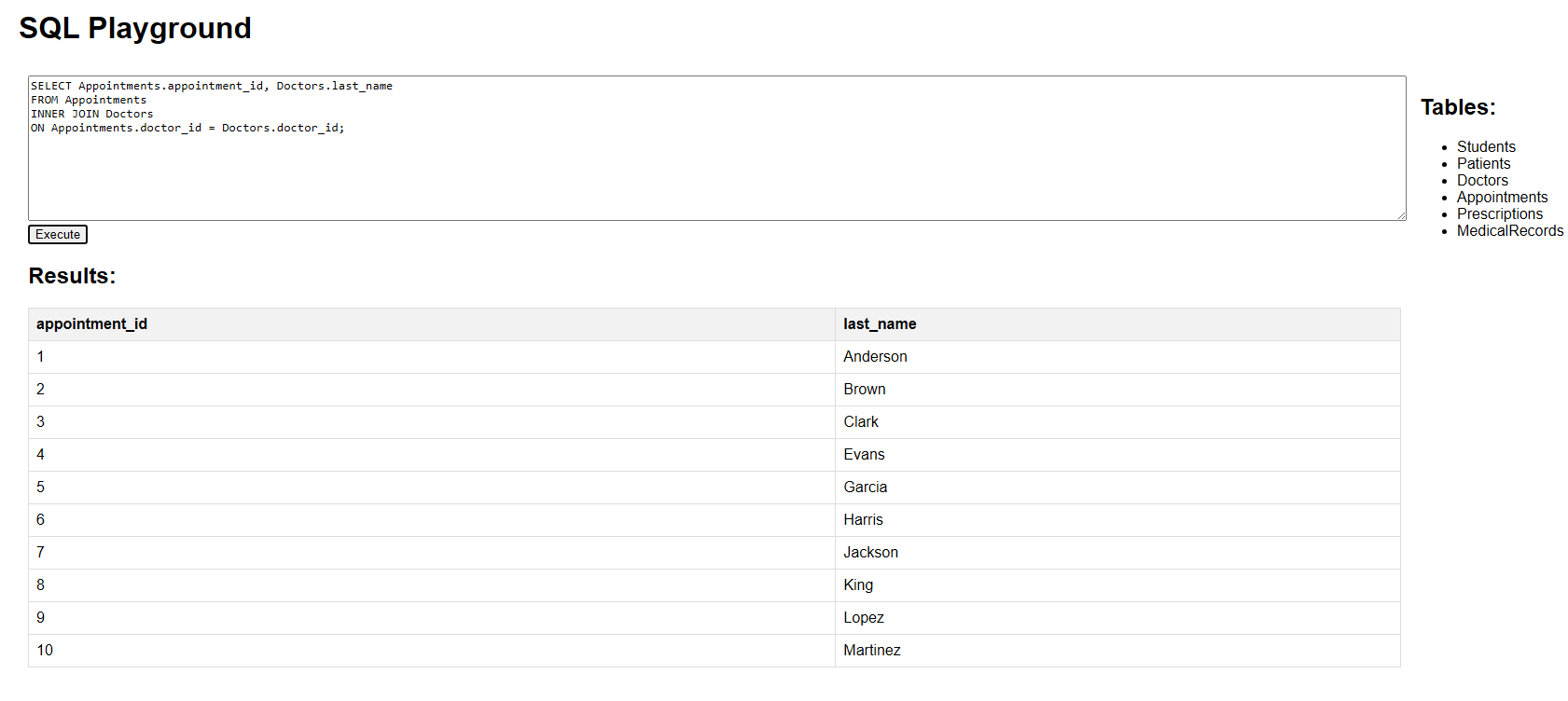 INNER JOIN - SQL Tutorial