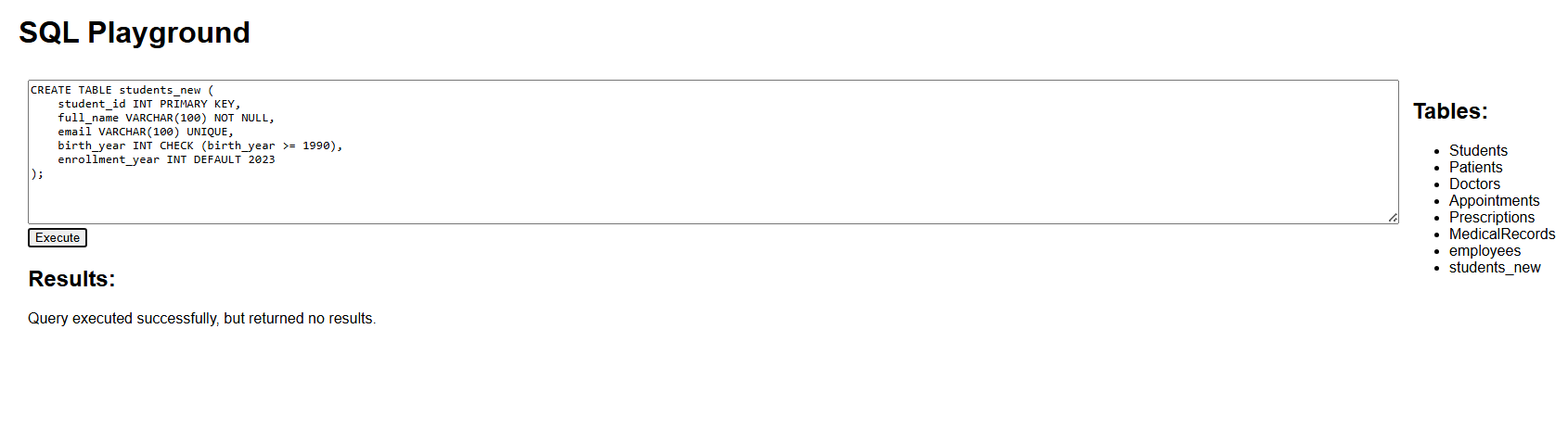 SQL Constraints - SQL Tutorial